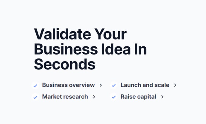Analyze your business idea and generate reports tailored to your ... Analyze your business idea and generate reports tailored to your ...