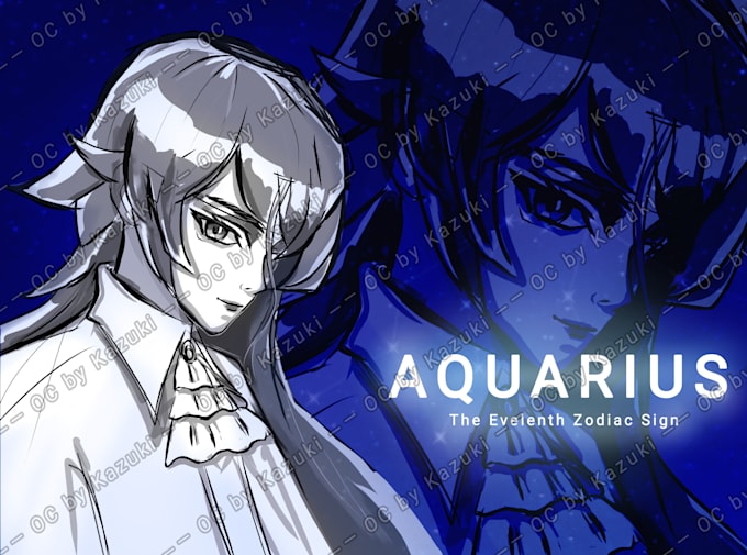 Do fancy art card with your character by Kazuki__ | Fiverr