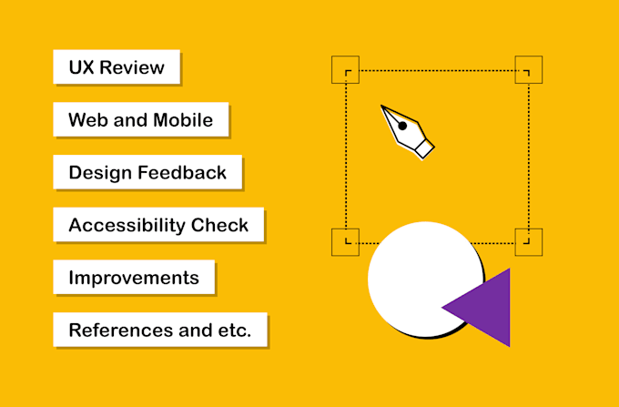 Review ux ui design or website and provide feedback by Estojmen | Fiverr