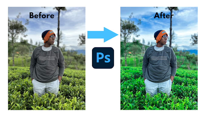 Apply filters and effects to your photo by Sanuga_liyanage | Fiverr