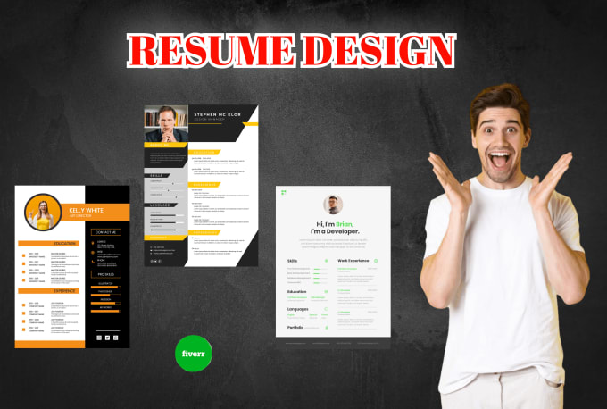 Provide professional resume design and cv design in canva by Abmanarnil ...