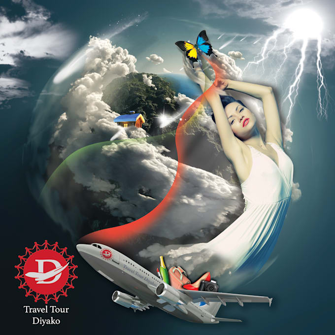 Design a beautiful advertising plan and logo for you by Diyakography ...