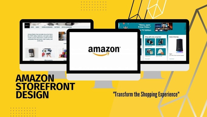 Create an attractive amazon storefront for your brand by Faatira | Fiverr