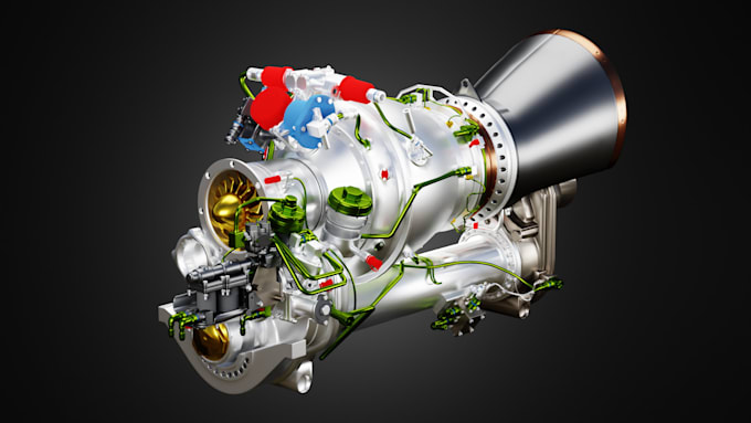 Do industrial 3d model and photorealistic render in blender by Mahadi3d ...