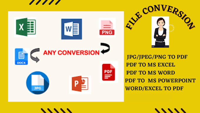 Do accurate file conversion of any format pdf conversion by Iqraasultan ...
