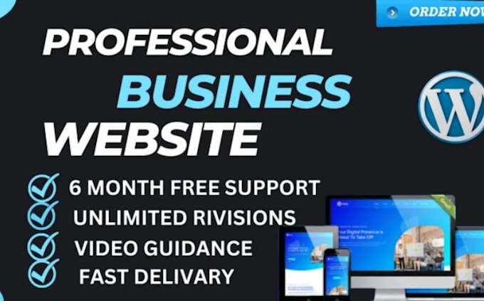 Develop professional ecommerce website and business website wordpress ...