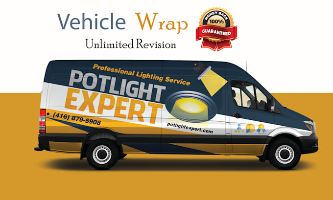 Do luxury and professional vehicle wrap design by Exoriodesignser | Fiverr