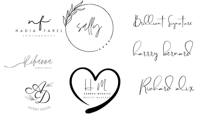 Professional signature, scripted logo by Yahyamerekab | Fiverr