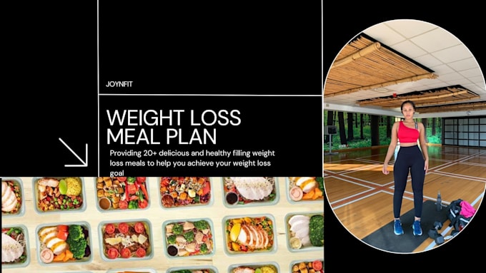 Provide a monthly weight loss meal plan by Nkosilindo | Fiverr