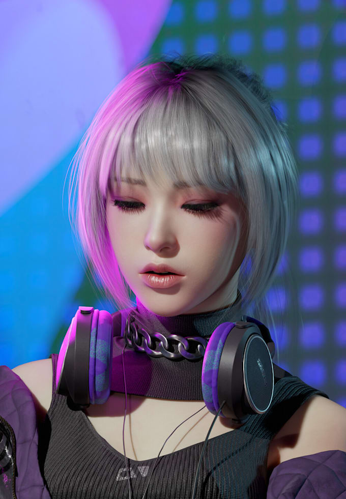 Create 3d realistic character in ue, metahuman, blender, maya for film or game by Priscayuo | Fiverr