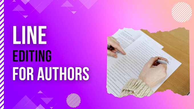 Line edit your novel by Tycho_dorian | Fiverr