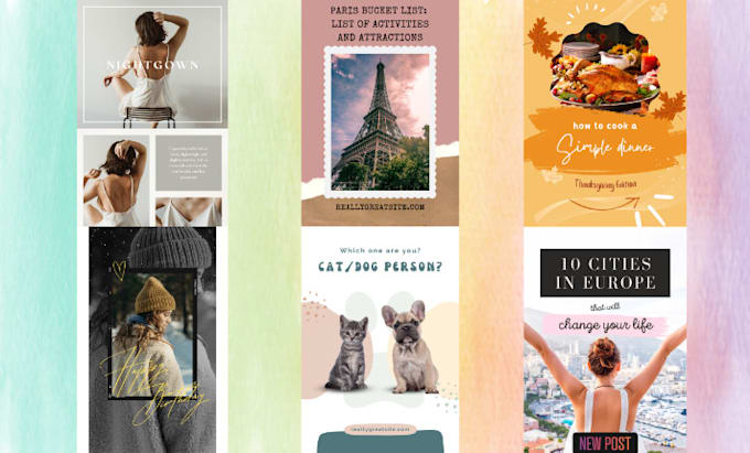 Make creative pinterest pin designs to inspire and engage by ...