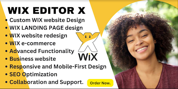 Design or redesign a responsive wix editor x website by Artisticnajwah | Fiverr