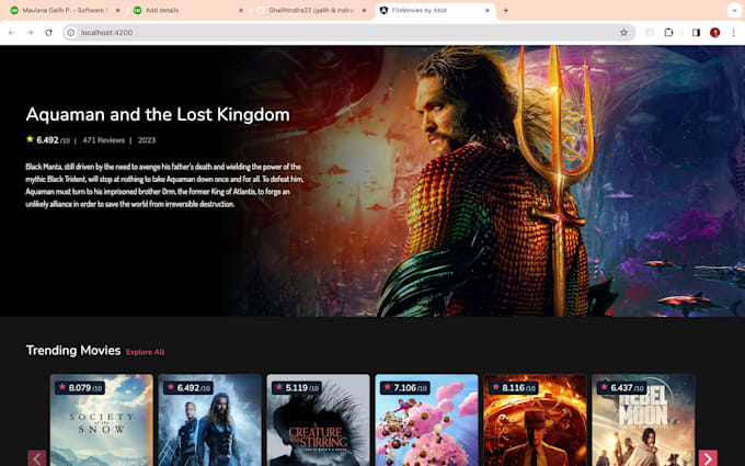 Make you a powerfull website using angular or react by Galih_spring ...