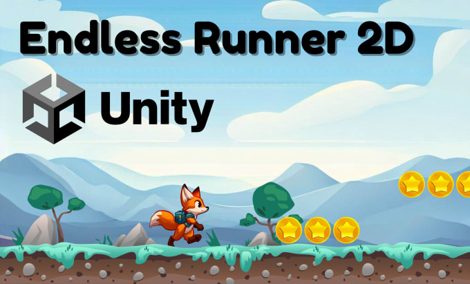 Develop A 2d Endless Runner Game In Unity By Sebastianteran Fiverr
