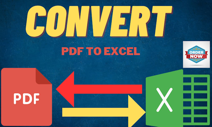 Convert pdf to word or excel and excel to pdf by Yasirhaneef229 | Fiverr