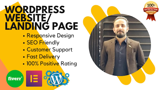 Develop and design a modern fully responsive wordpress landing page website by Sherrytrimazi ...