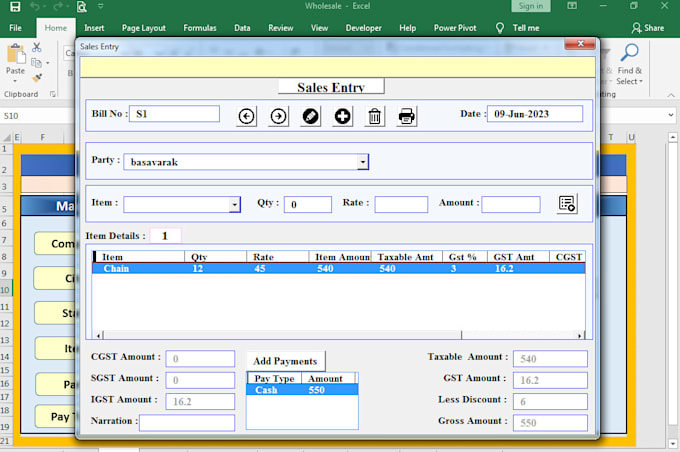 Do software for all types of business using vba coding by Basavaraj | Fiverr