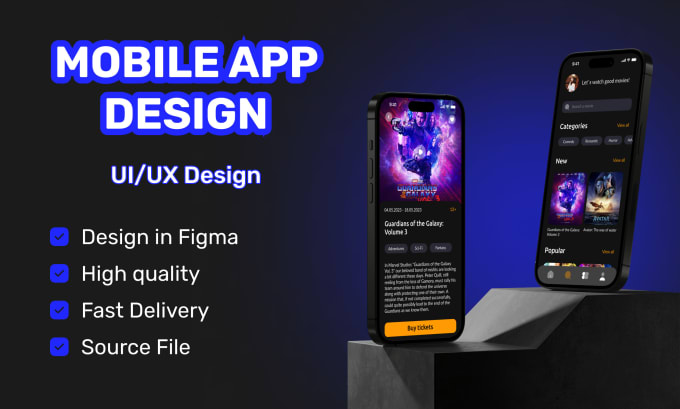 Do ui ux design for your mobile app in figma by Yana_zerkal | Fiverr