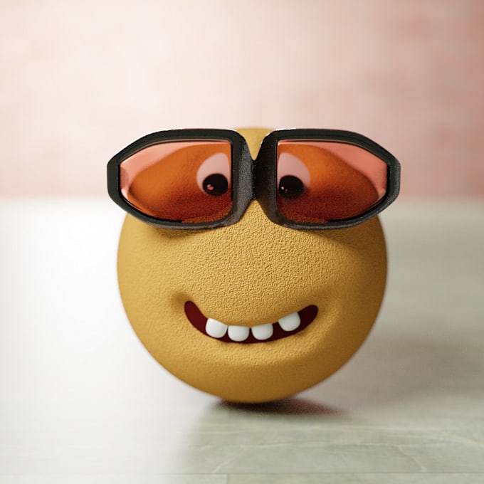 Emoji 3d model for nft by Navinduhesha148 | Fiverr