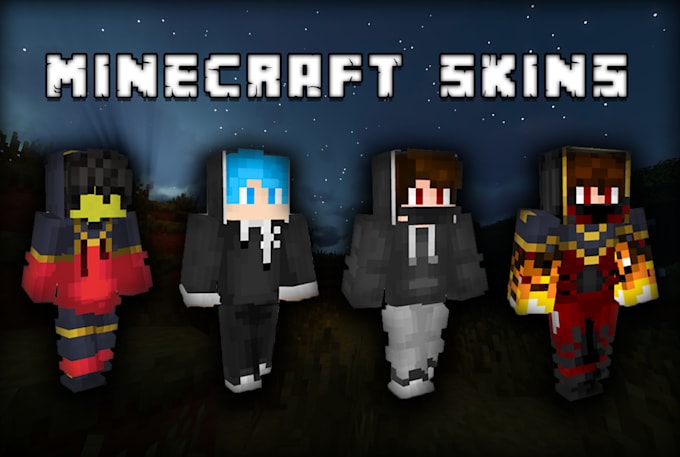 Make a custom minecraft skin by Nexnitro | Fiverr