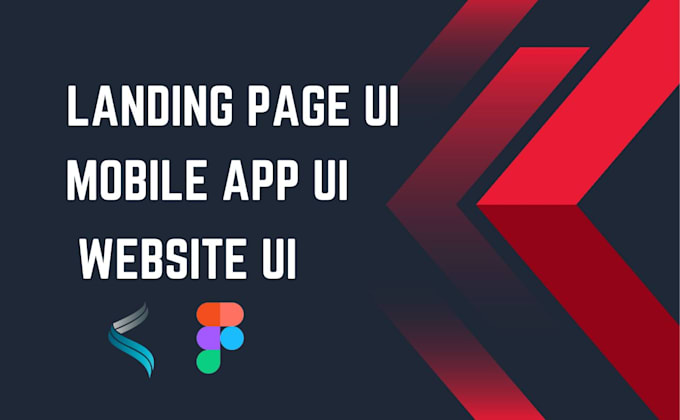 Design website ui, mobile app ui, landing page ui ux design in figma by Web_uix | Fiverr