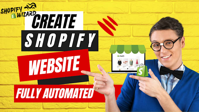 Build automated shopify dropshipping store or shopify website by Shopifywizardx | Fiverr