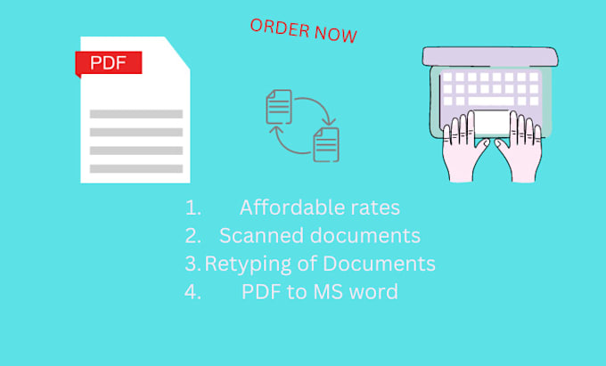 Do fast and accurate ms word typing and retype scanned documents by ...