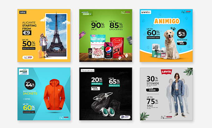 Design creative social media post, banners, ads and stories by ...