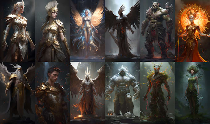 Create mesmerizing concept art with midjourney ai by Gabrielkzx | Fiverr