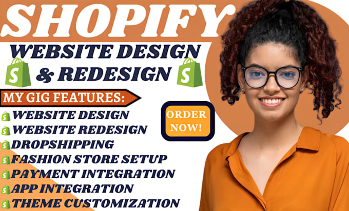 Do shopify website design redesign, shopify marketing and shopify ...