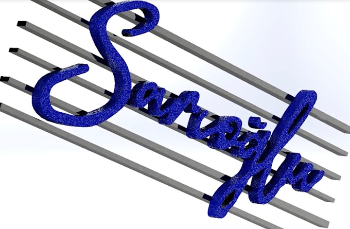 3d logo design using catia and solidwors by Ozansari | Fiverr