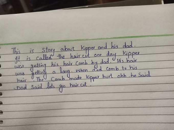 Write your document in my beautiful and cursive handwriting by ...