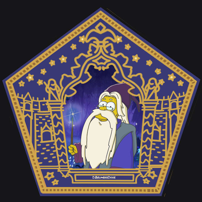 Draw your portraits in simpsons x harry potter style by Sugar_studio77 ...