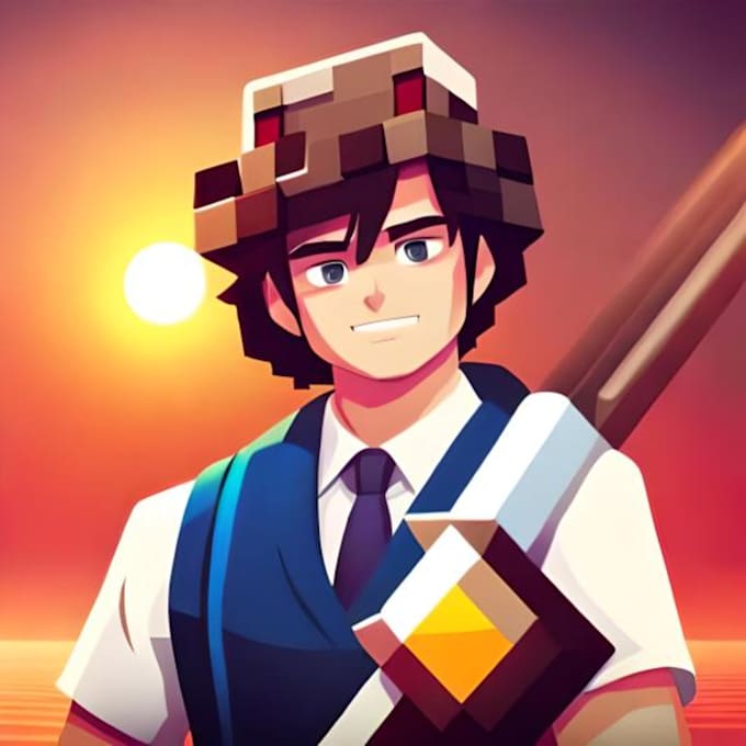 Create a logo for your minecraft youtube channel by Unique_deslgns | Fiverr