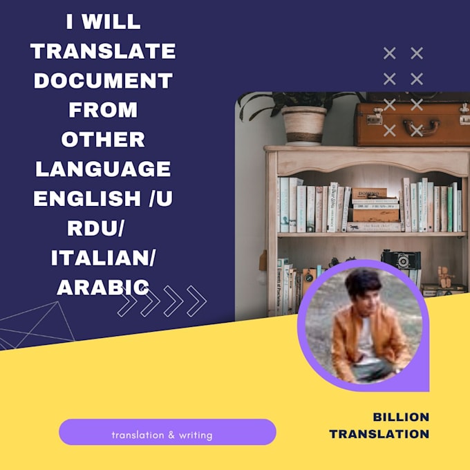 Translate document other language by Hassanmehmoo924 | Fiverr