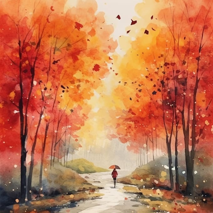 Create watercolor illustration in midjourney ai by Sultana_saima | Fiverr