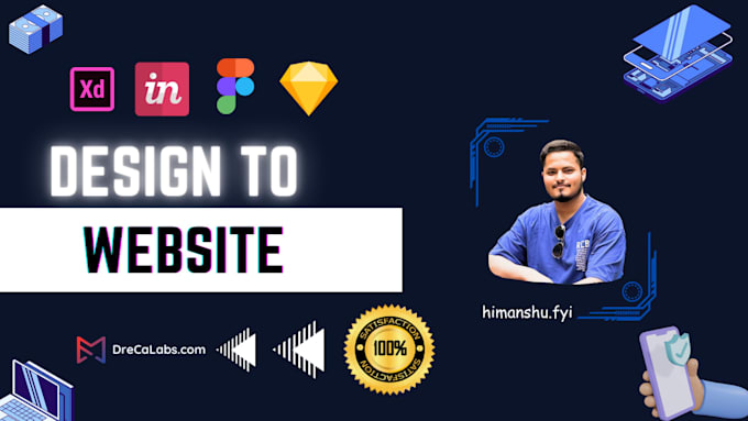 Build Figma To React Or Nextjs Web App With Tailwind Or Mui By Himanshu121 Fiverr