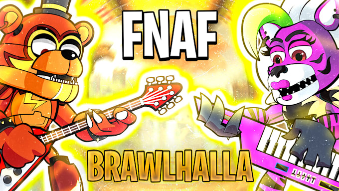 Do a thumbnail of brawlhalla for you by Serendipiah | Fiverr