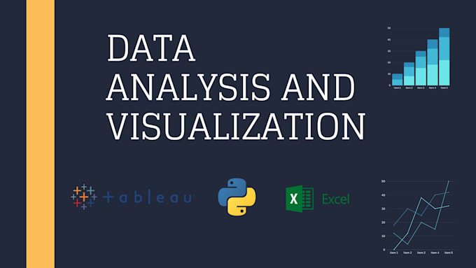 Do data analysis with tableau, python, power bi by Vivekgupta785 | Fiverr