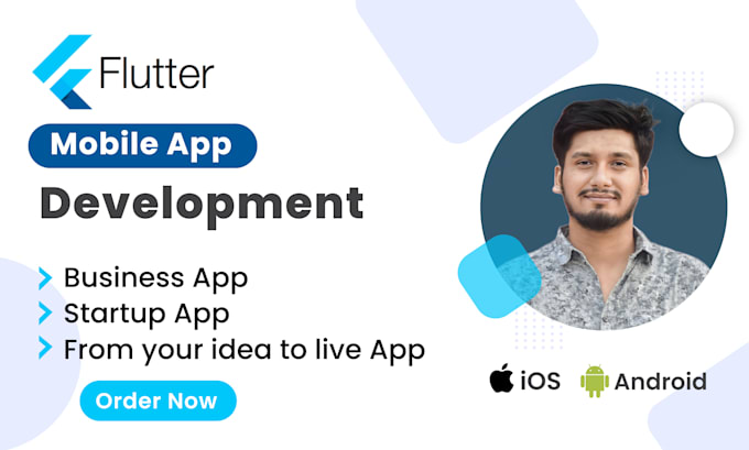 Build Ios And Android Mobile App Using Flutter By Fluttercraft Fiverr 