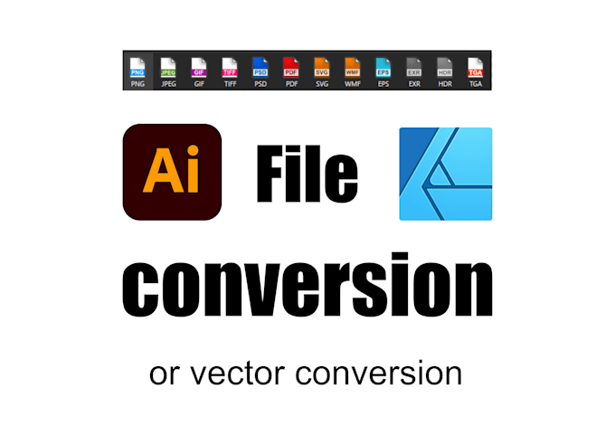 To do file conversion or vector tracking for logo and more by ...