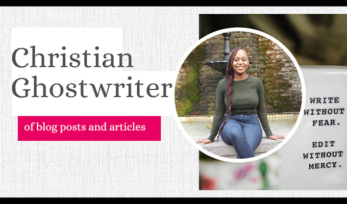 Ghostwrite scripture based christian blog posts and articles by Parisnorman | Fiverr