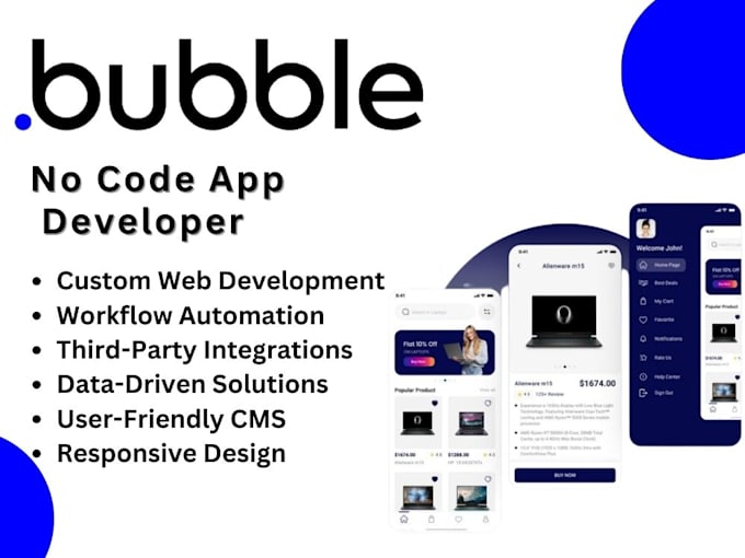 Build botpress chatbot,bubble io,bubble developer and mvp by Jolly_teck | Fiverr