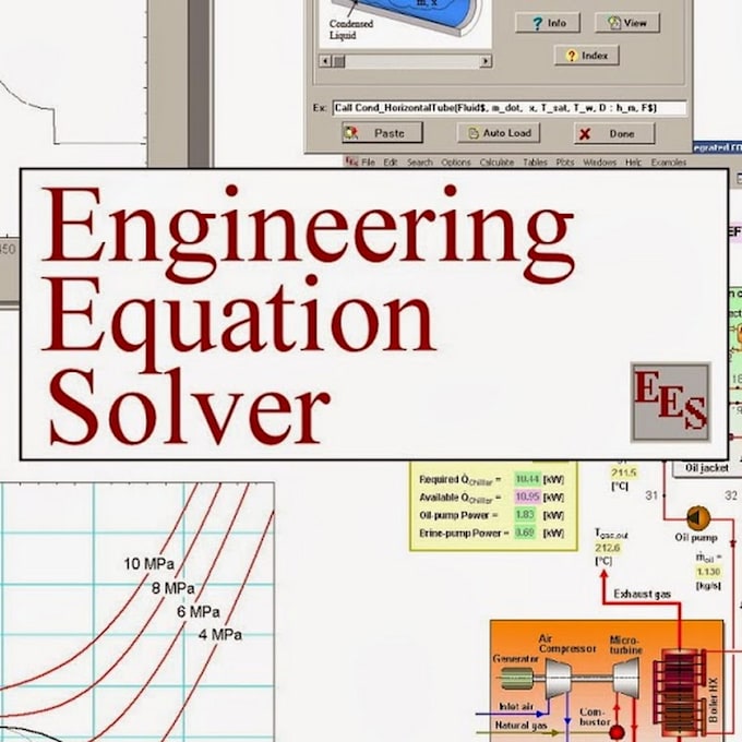 Do Thermodynamic Coding And Calculation Using Ees Software By Engr