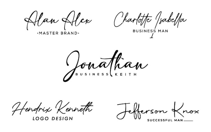 Do hand writing, unique, cursive, and luxury, autograph logo by ...