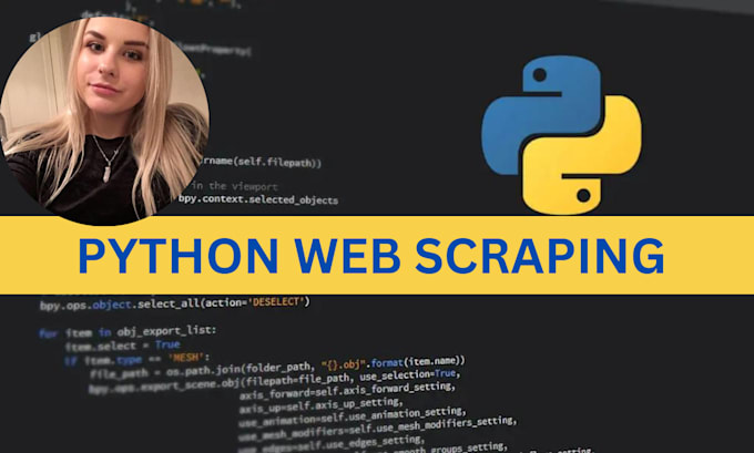 Do Web Scraping Web Crawling Data Extraction Data Mining Using Python By Lauren Michel Fiverr