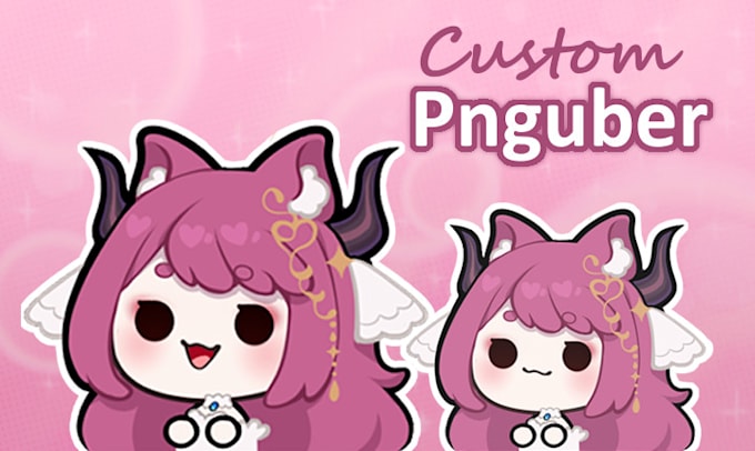 Create a custom pngtuber for your streaming needs by Shypai | Fiverr