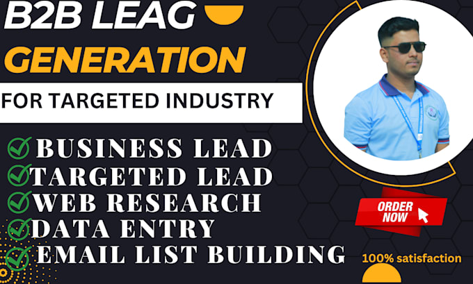 Do b2b lead generation,data entry and email list building by Mominul1315 | Fiverr