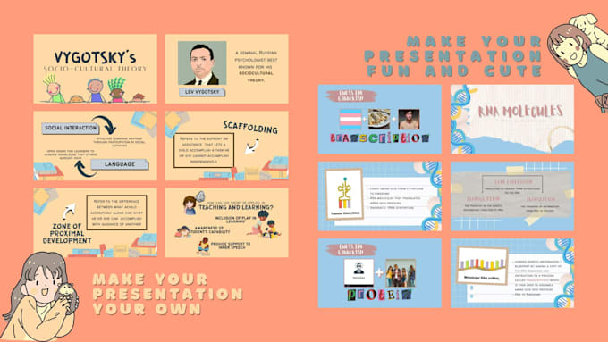 Create fun educational presentations by Rossanaedicover | Fiverr